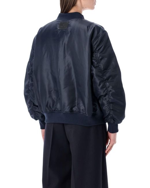 Anine Bing Leon Technical Bomber Jacket in Blue | Lyst UK