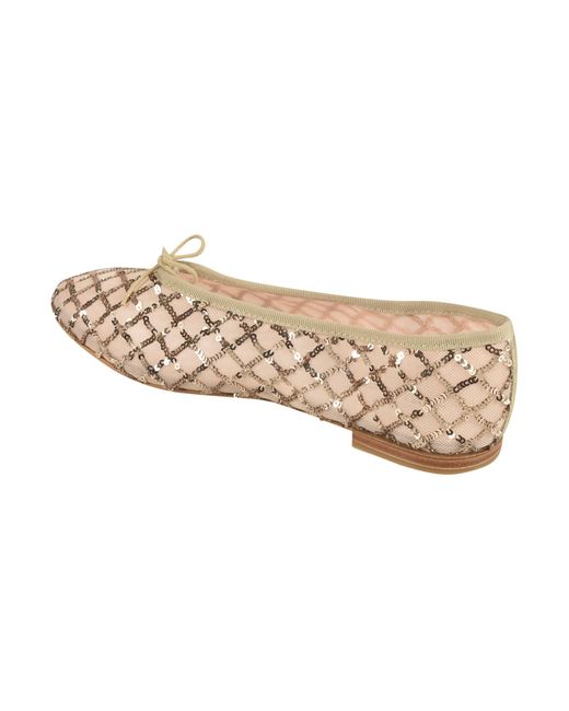 Repetto Bulle Ballerinas in Natural | Lyst