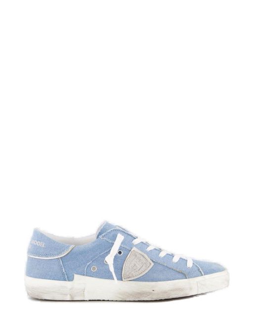 Philippe Model Prsx Tennis Sneakers in Blue | Lyst
