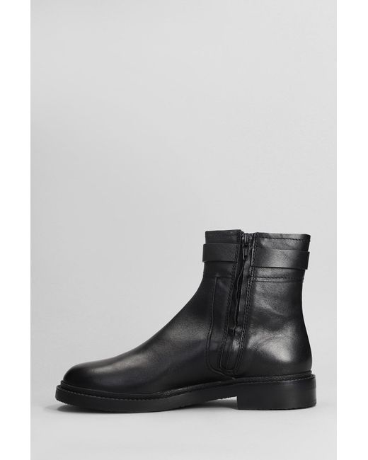 See By Chloé Signature 1 Low Heels Ankle Boots in Black | Lyst