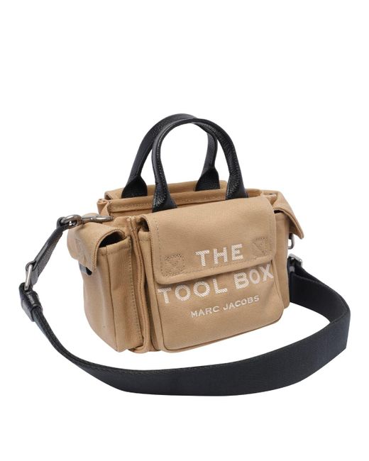 Marc Jacobs The Crossbody Tool Box in Metallic | Lyst