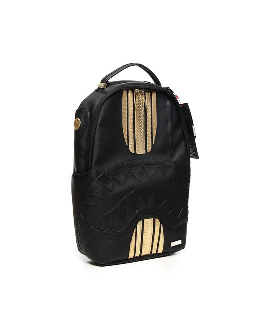 Sprayground Italy Racing Stripes Backpack in Black | Lyst