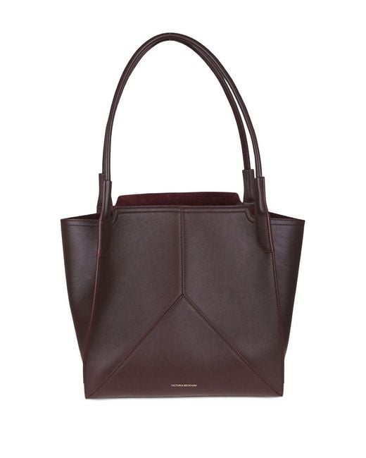 Victoria Beckham Victoria Tote Bag in Purple | Lyst UK