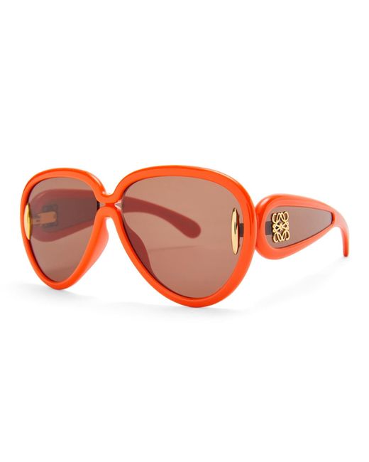 Loewe Sunglasses in Red | Lyst