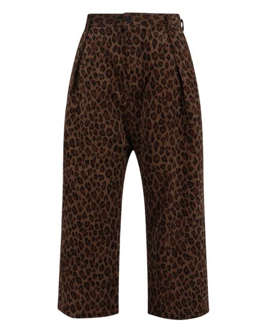 Sibel Saral Ayla Wide Pants in Brown | Lyst UK