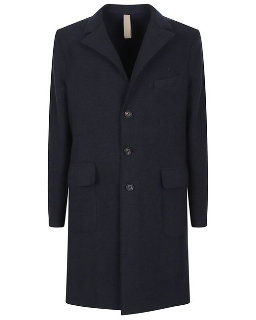 Eleventy Tailored Virgin Wool Coat in Blue for Men | Lyst UK