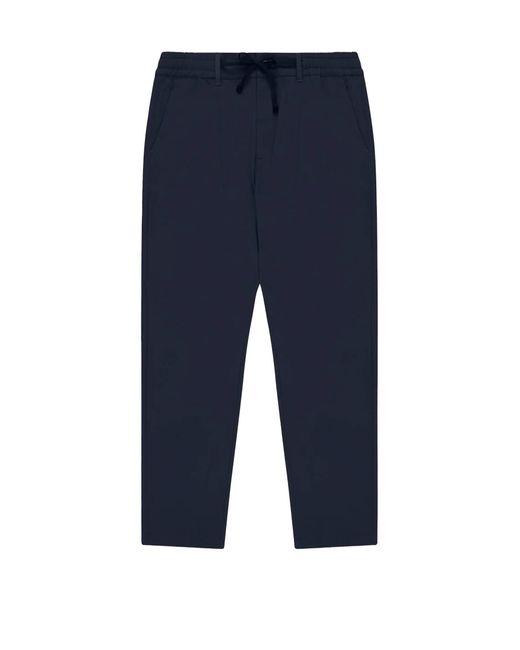 Cruna Linen Trousers in Blue for Men | Lyst