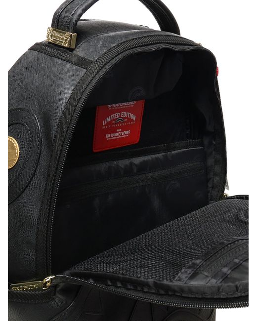 Sprayground Italy Racing Stripes Backpack in Black | Lyst