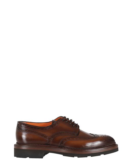Santoni Emil D in Brown for Men | Lyst