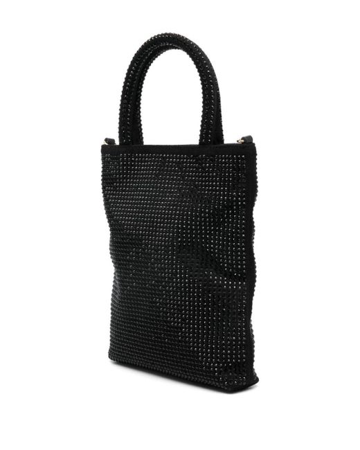 Twin Set Mini Tote Bag in Black | Lyst