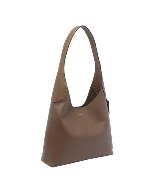 COACH Brooklyn 28 Shoulder Bag in Brown | Lyst