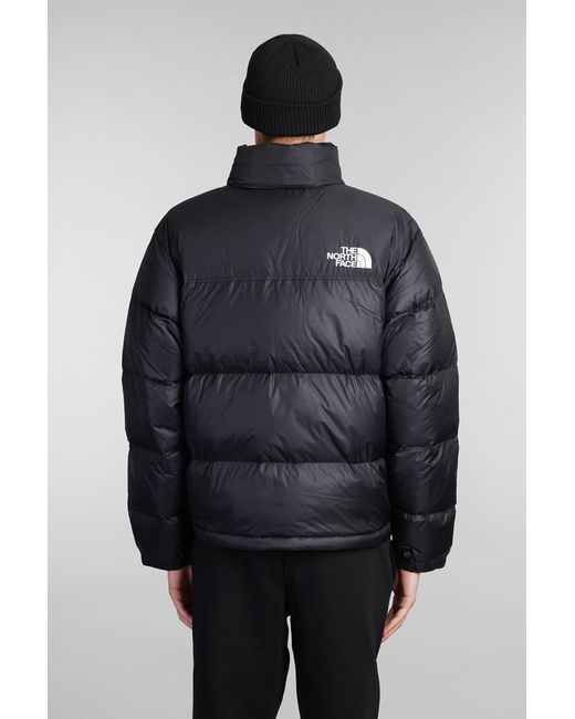 The North Face 96 Retro Nuptse Puffer In Black Nylon in Blue for Men | Lyst