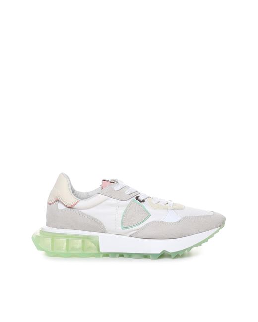 Philippe Model Philipp Model La Rue Sneakers In Leather And Suede in ...