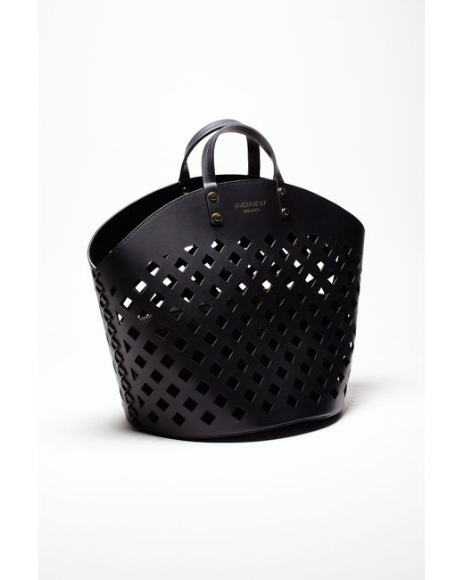 Avenue Eliza Traforata in Black | Lyst