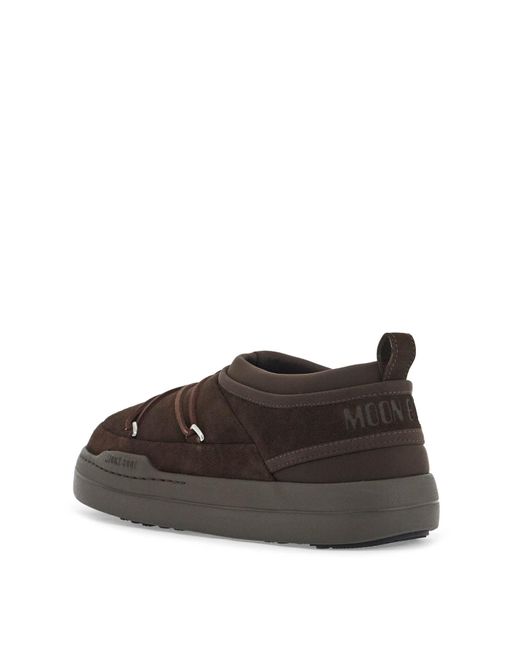 Moon Boot Suede Iconic Slip-On | Lyst