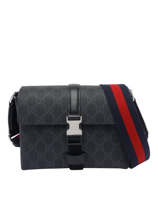 Gucci Mini Gg Bag in Black for Men | Lyst
