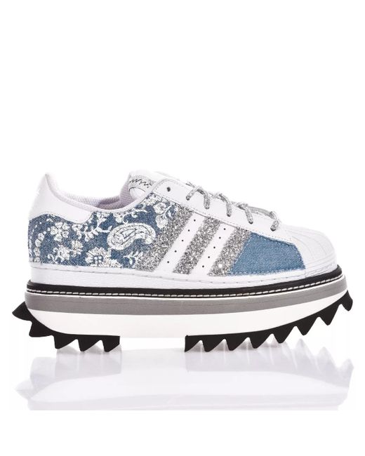 MIMANERA Adidas Fusion Denim in White | Lyst