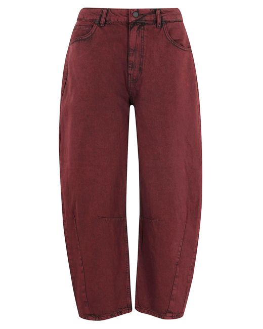 Essentiel Antwerp Impressive Overdye Jeans in Red | Lyst