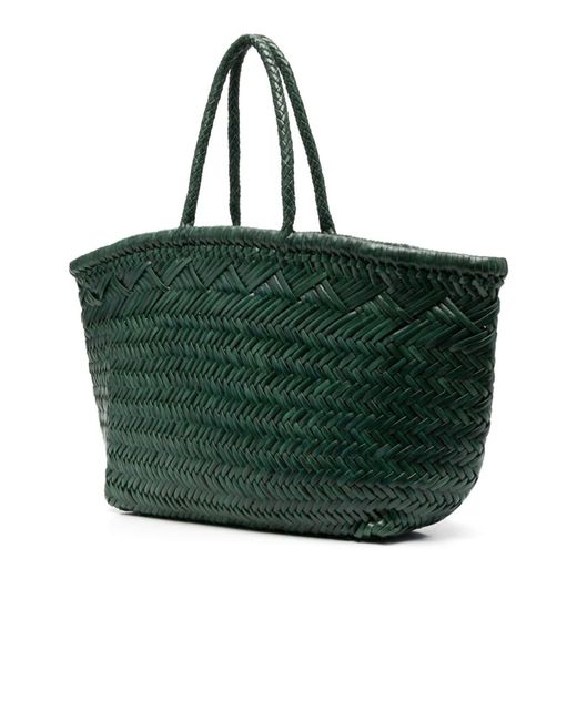 Dragon Diffusion Triple Jump Big Bamboo Forest Leather Bag in Green | Lyst
