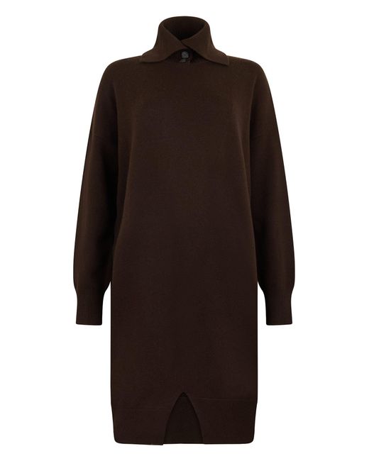 Malo Long Sweater in Black | Lyst
