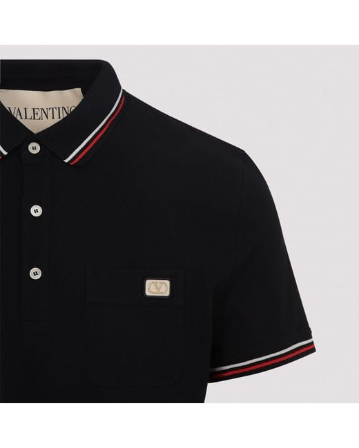 Valentino Polo in Black for Men | Lyst UK