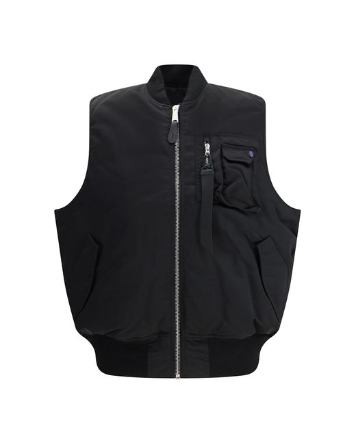 Alpha Industries Ma-1 Base Vest in Black for Men | Lyst UK