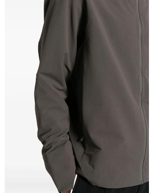 Arc'teryx Isogon MX Softshell Hooded Jacket in Gray for Men | Lyst