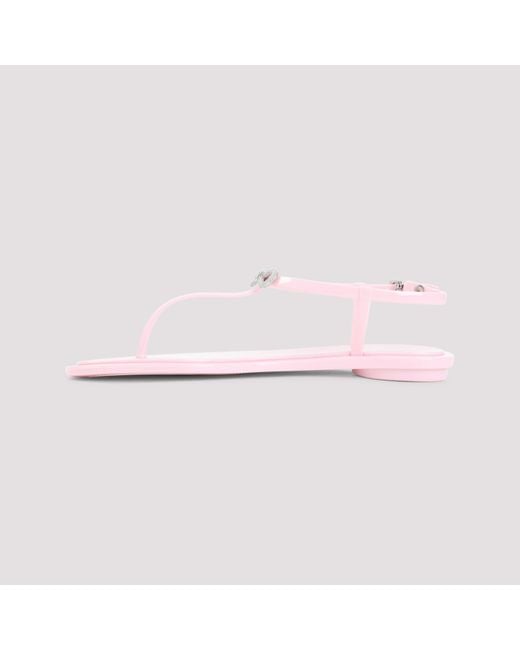 Mach & Mach Double Bow Sandals Pvc in Pink | Lyst UK