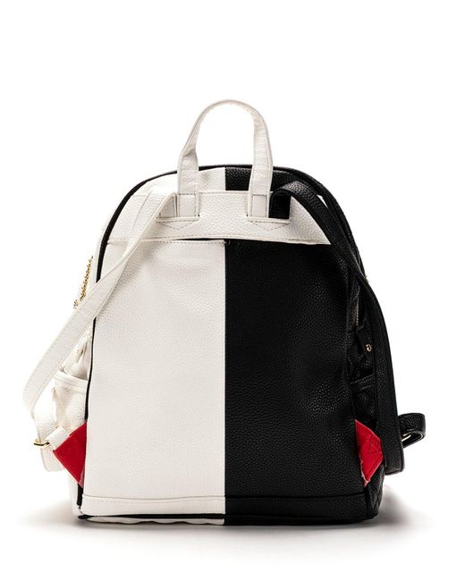 Sprayground Two-Toned Quilted Zipped Backpack Backpack in Black | Lyst