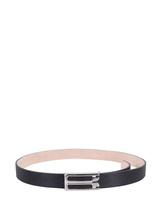 Victoria Beckham Regular Frame Belt in Grey | Lyst UK