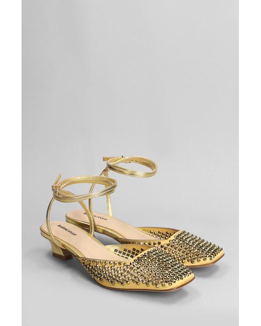 Lola Cruz Pia Pumps in Metallic | Lyst