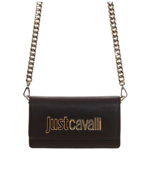 Just Cavalli Wallet With Chain in White | Lyst