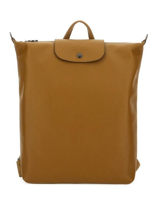 Longchamp Backpack "Le Pliage Xtra" M in Brown | Lyst