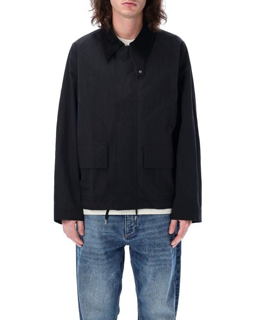 Studio Nicholson Towa Short Jacket in Black for Men | Lyst