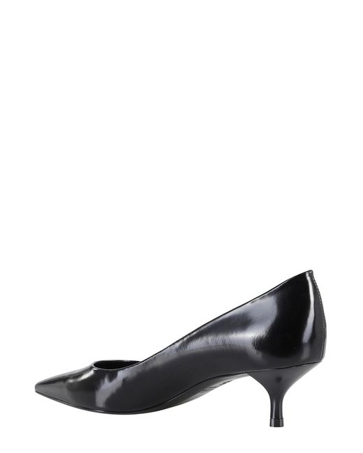 Stuart Weitzman Decolletè Power 50 Pump in Black | Lyst