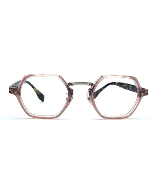 FACTORY900 Hexagonal Acetate Glasses in Black | Lyst UK