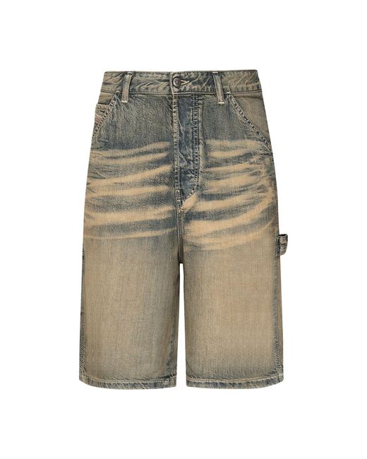 DIESEL Short D-Livery in Gray for Men | Lyst