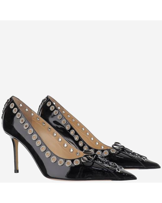 Mach & Mach Corset-Style Pumps in Black | Lyst