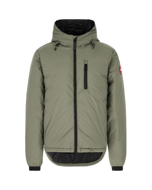 Canada Goose Sage Nylon Lodge Down Jacket in Green for Men | Lyst UK