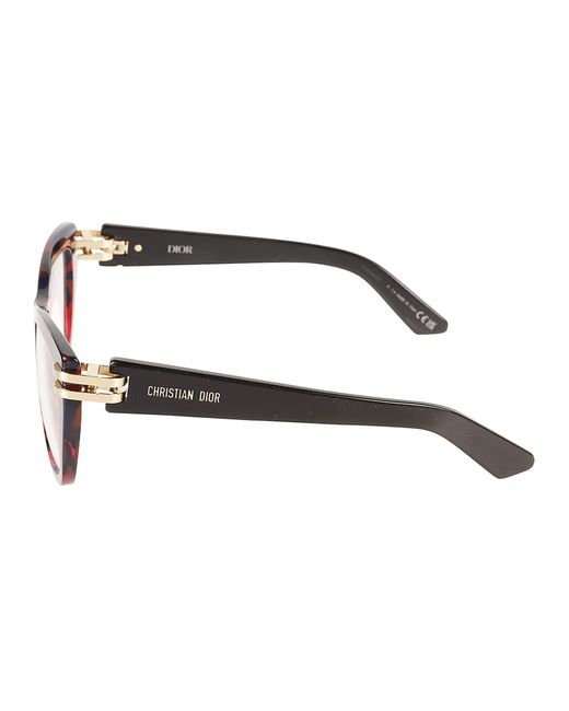 Dior Dioro Glasses in Brown | Lyst