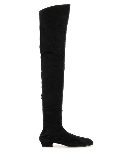 The Row Boots in Black | Lyst