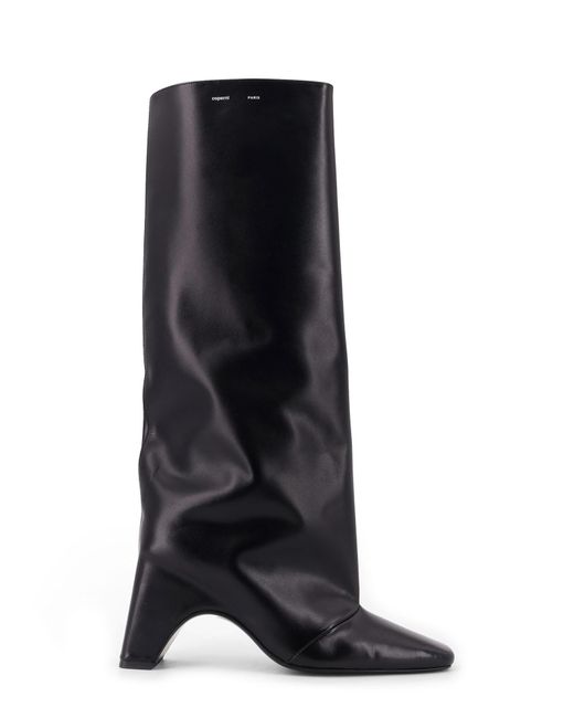 Coperni Bridge Leather Boot in Black | Lyst UK
