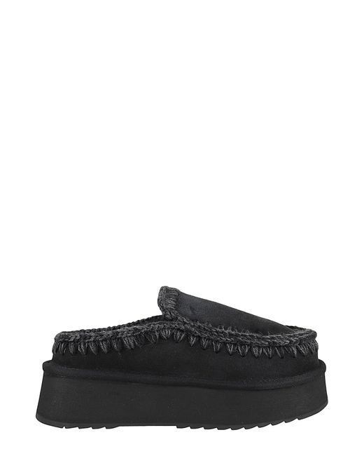 Mou Clog Eskimo Platform in Black | Lyst