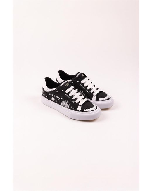 Hide&Jack Toby Print in Black | Lyst