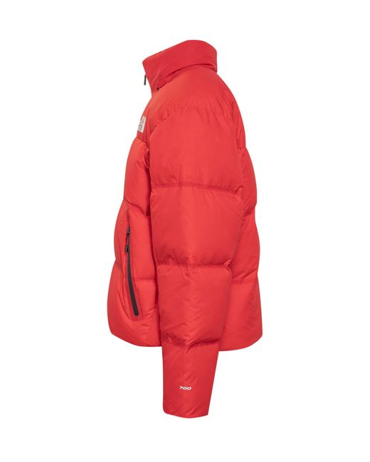 The North Face Nuptse Rmst Down Jacket in Red for Men | Lyst UK