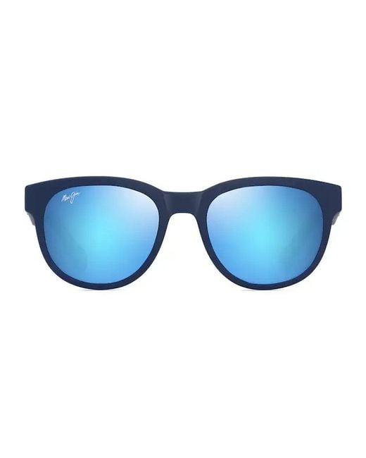 Maui Jim Maoli Acetato Sunglasses in Blue for Men | Lyst UK