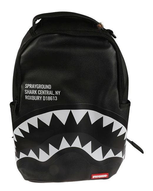 Sprayground Shark Central Backpack in Black | Lyst