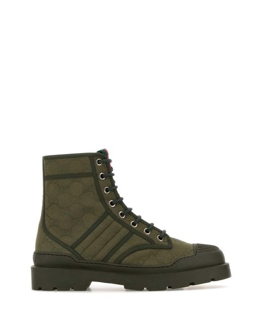 Gucci Boots in Green for Men | Lyst