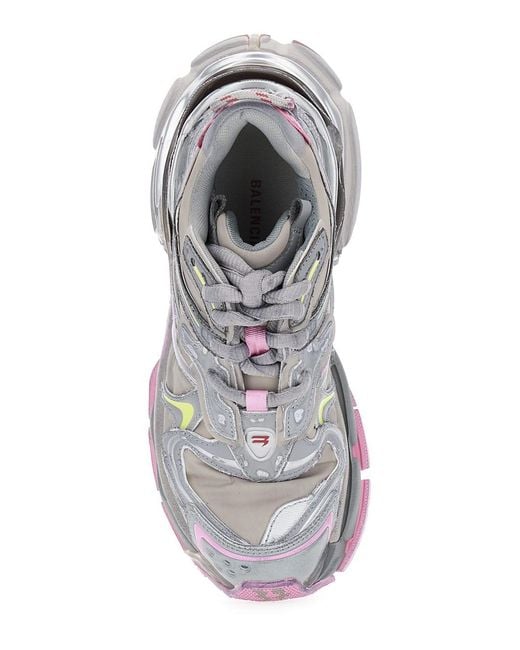 Balenciaga Runner 2 Sneaker With Embossed Logo in White | Lyst UK