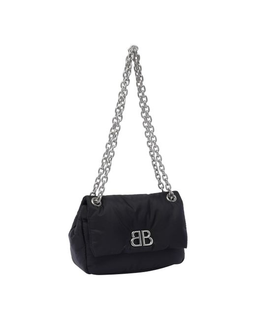 Balenciaga Mini Monaco Bag in Black | Lyst